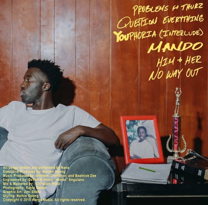 Nana releases a boomin’ 6-track project, entitled, “Nana’s EP”