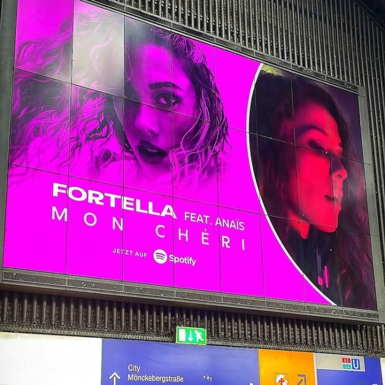 FORTELLA drops a catchy dance-pop single, "Mon Chéri," ft. Anaïs